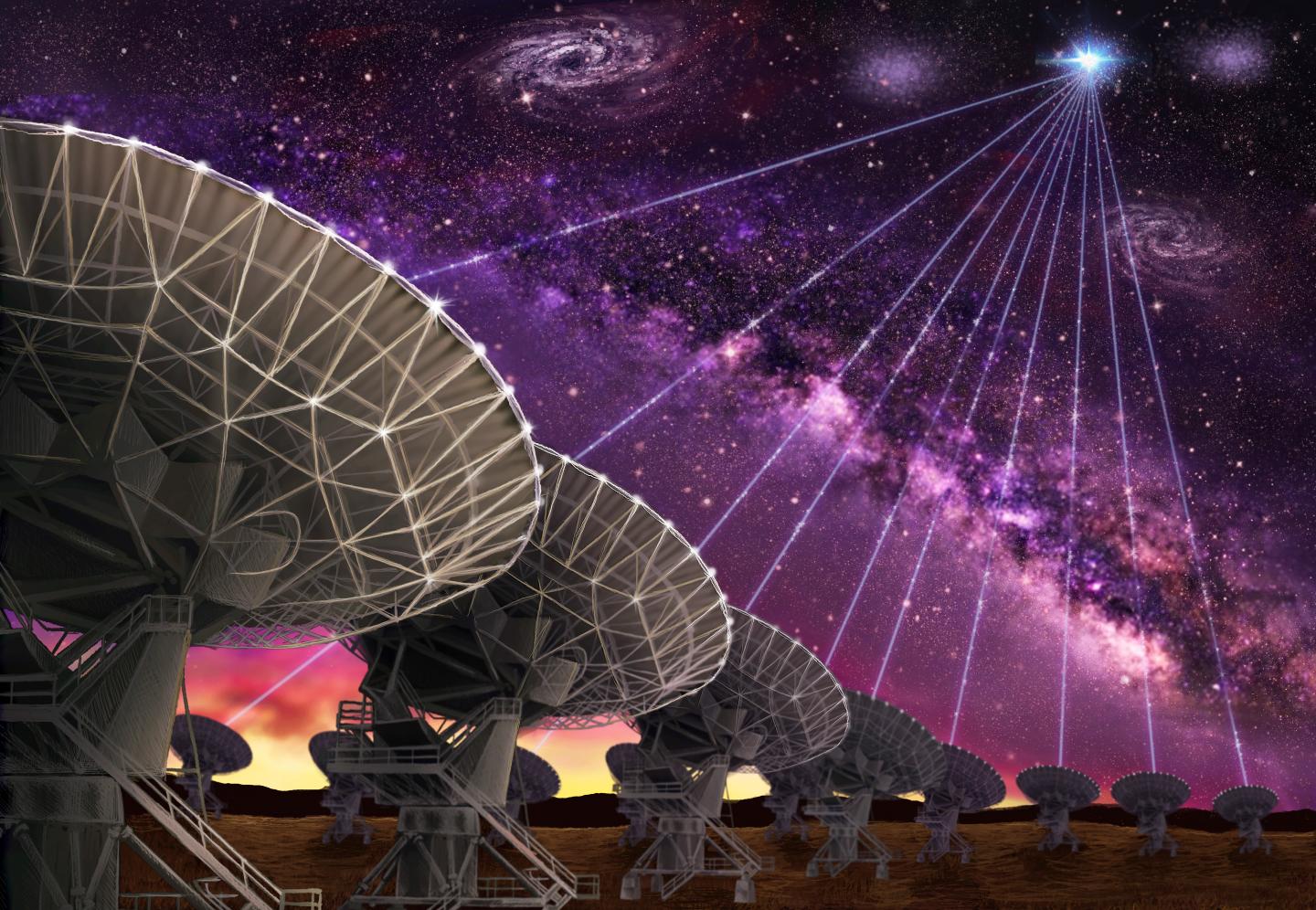 VLA Localizes Fast Radio Burst [IMAGE] | EurekAlert! Science News Releases