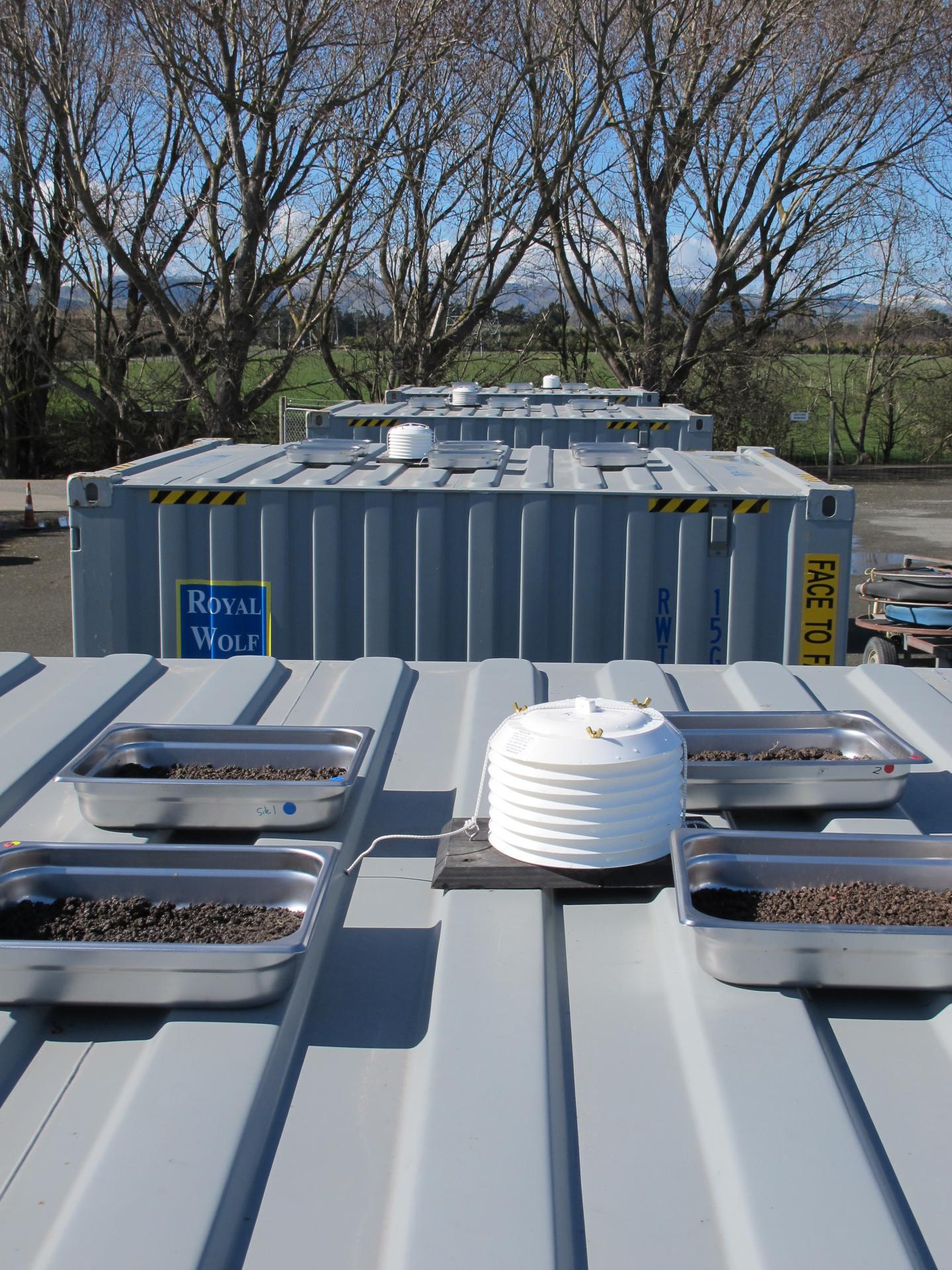 Soil Trays Used by the Researc [IMAGE] | EurekAlert! Science News Releases