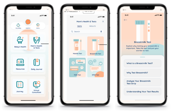 Lactation Lab mobile applicati [IMAGE] | EurekAlert! Science News Releases