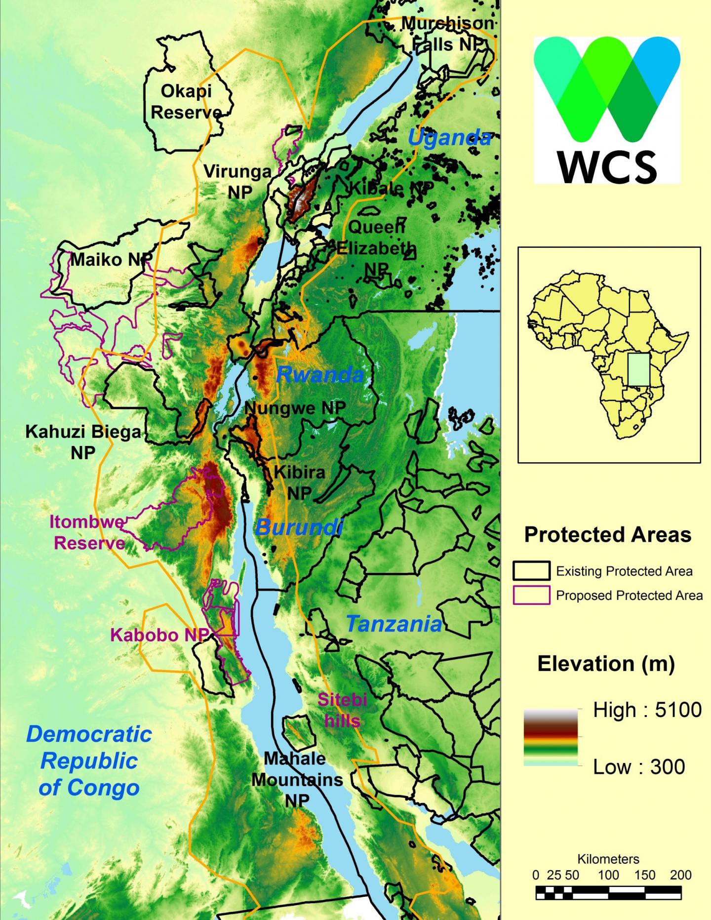 Map of Albertine Rift [IMAGE] | EurekAlert! Science News Releases