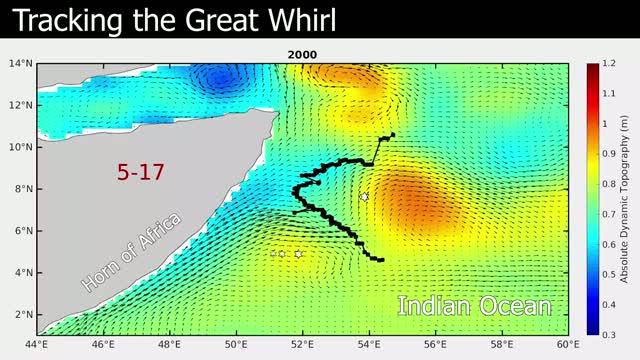 Scientists track giant ocean vortex from spac | EurekAlert!