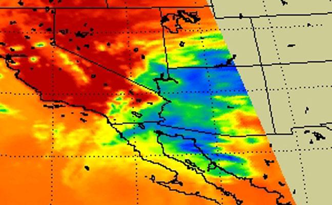 NASA sees Simon spreading over US Southwest | EurekAlert!