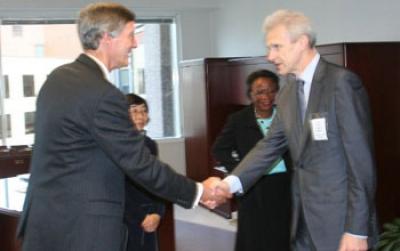 NSF's David Stonner, Machi Dil [IMAGE] | EurekAlert! Science News Releases