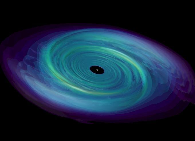 Accretion Disk Simulation [IMAGE] | EurekAlert! Science News Releases