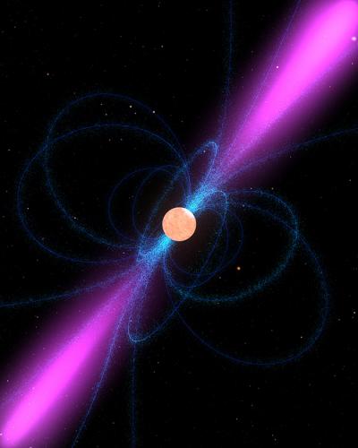 Artist Impression of a Pulsar [IMAGE] | EurekAlert! Science News Releases