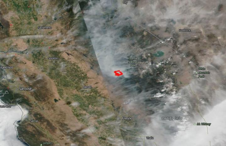 Smoke from Ferguson Fire Obscures Much of Cal | EurekAlert!