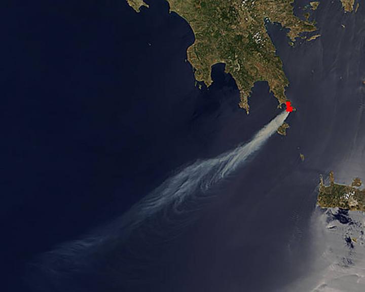 Fire in Southern Greece | EurekAlert!