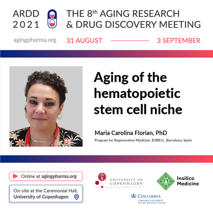 Maria Carolina Florian to present at the 8th | EurekAlert!