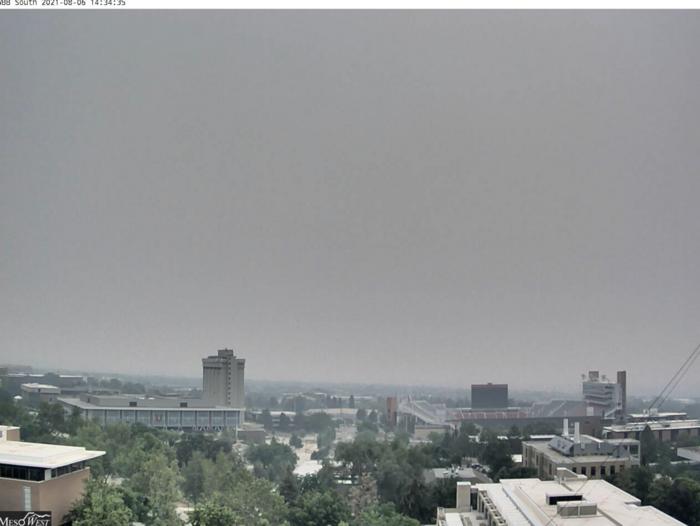 Wildfire smoke makes Salt Lake [IMAGE] | EurekAlert! Science News Releases