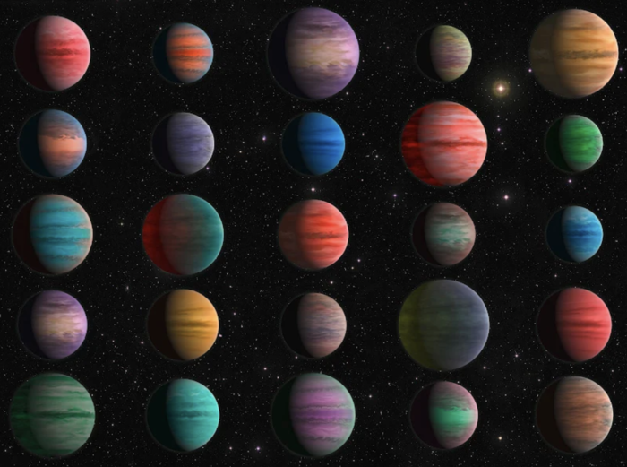 Artist's impression of 25 hot [IMAGE] | EurekAlert! Science News Releases