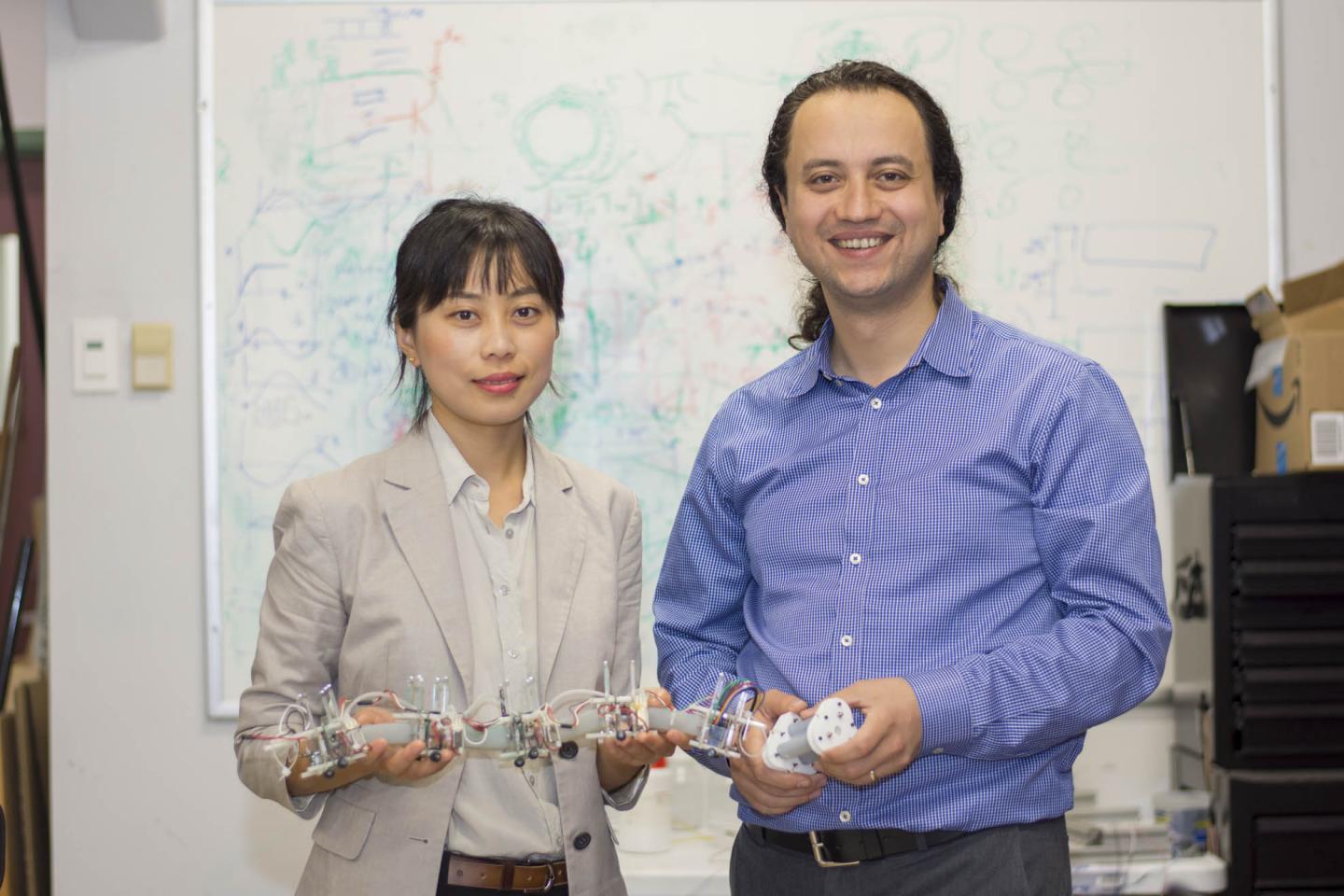Jie Fu and Cagdas Onal, Worces [IMAGE] | EurekAlert! Science News Releases