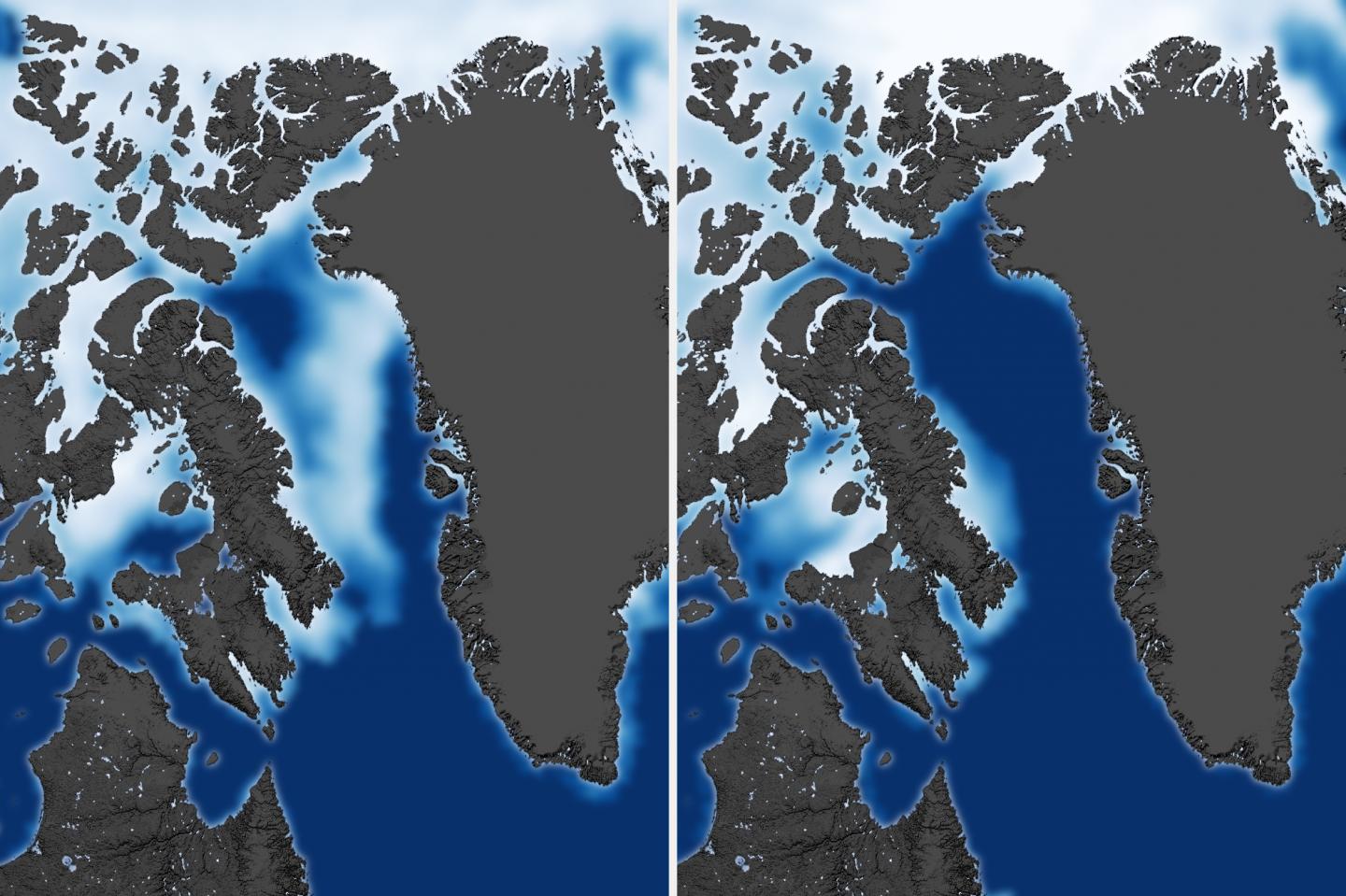 Sea Ice in Baffin Bay [IMAGE] | EurekAlert! Science News Releases