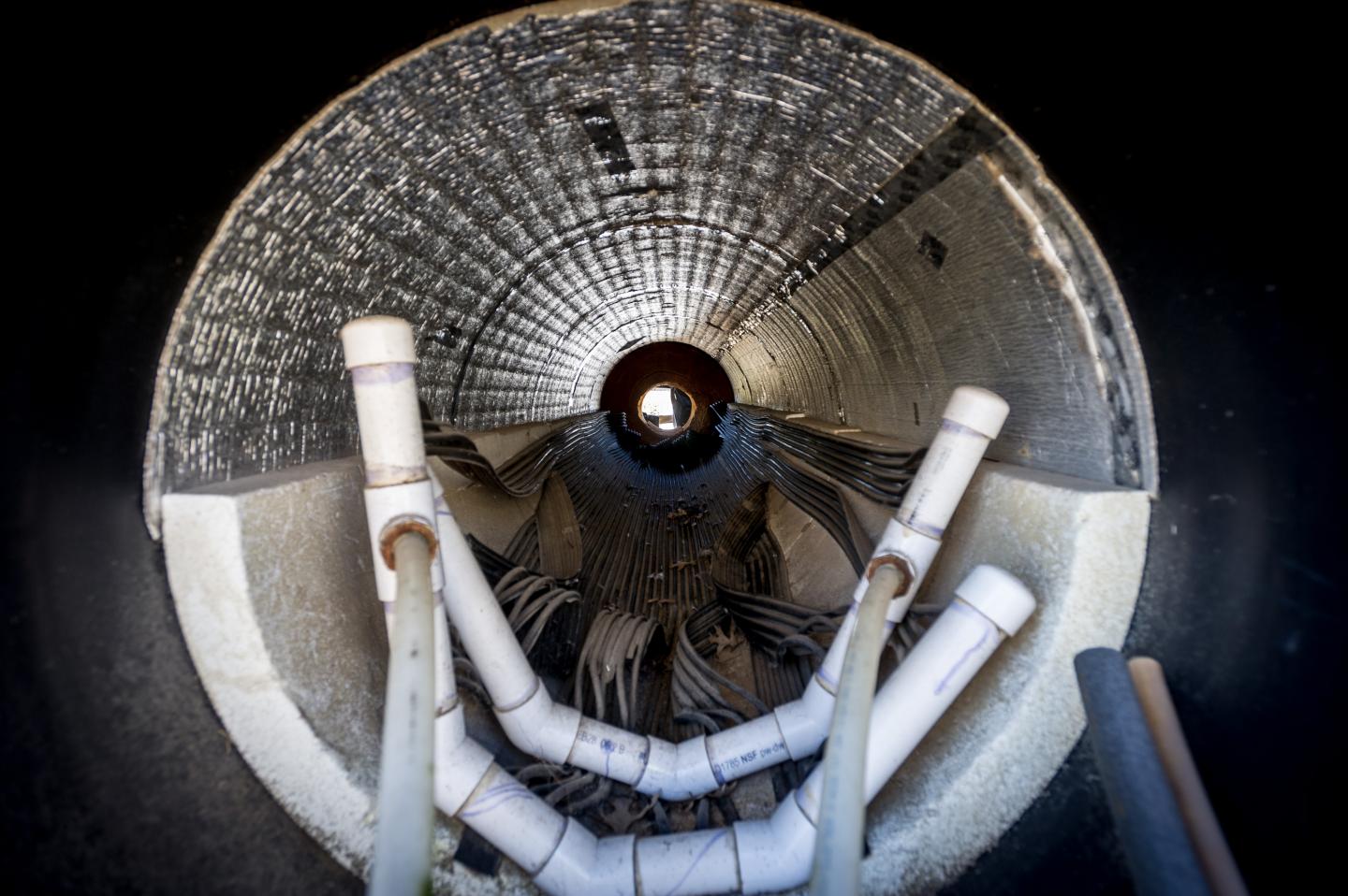 Interior of Digester [IMAGE] | EurekAlert! Science News Releases
