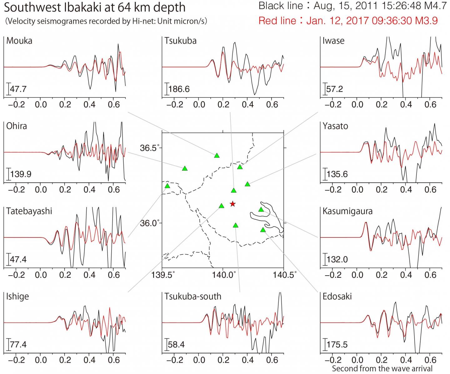 Map of Seismic Sensors [IMAGE] | EurekAlert! Science News Releases