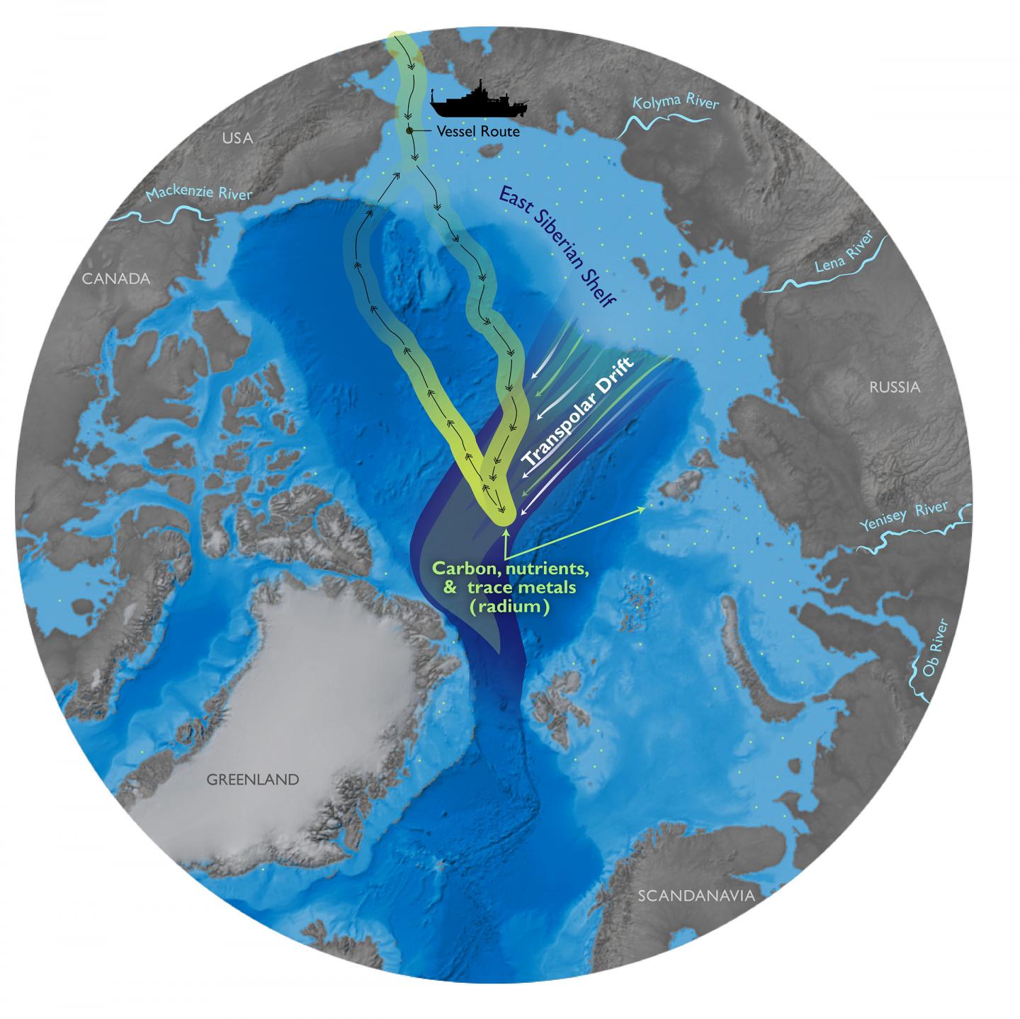 Materials from Arctic Shelves are Changing th | EurekAlert!