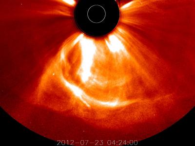 Coronal Mass Ejection [IMAGE] | EurekAlert! Science News Releases