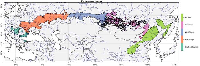 Distribution of the five regio [IMAGE] | EurekAlert! Science News Releases
