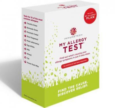 First at-home allergy test identifies 10 key | EurekAlert!