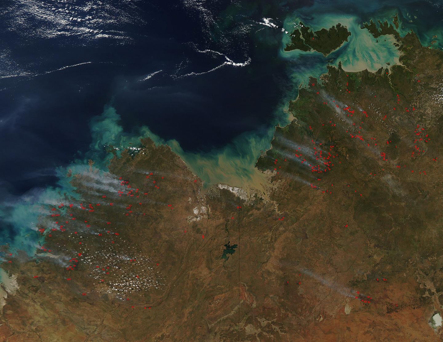 Bushfires in Western Australia and the Northw | EurekAlert!