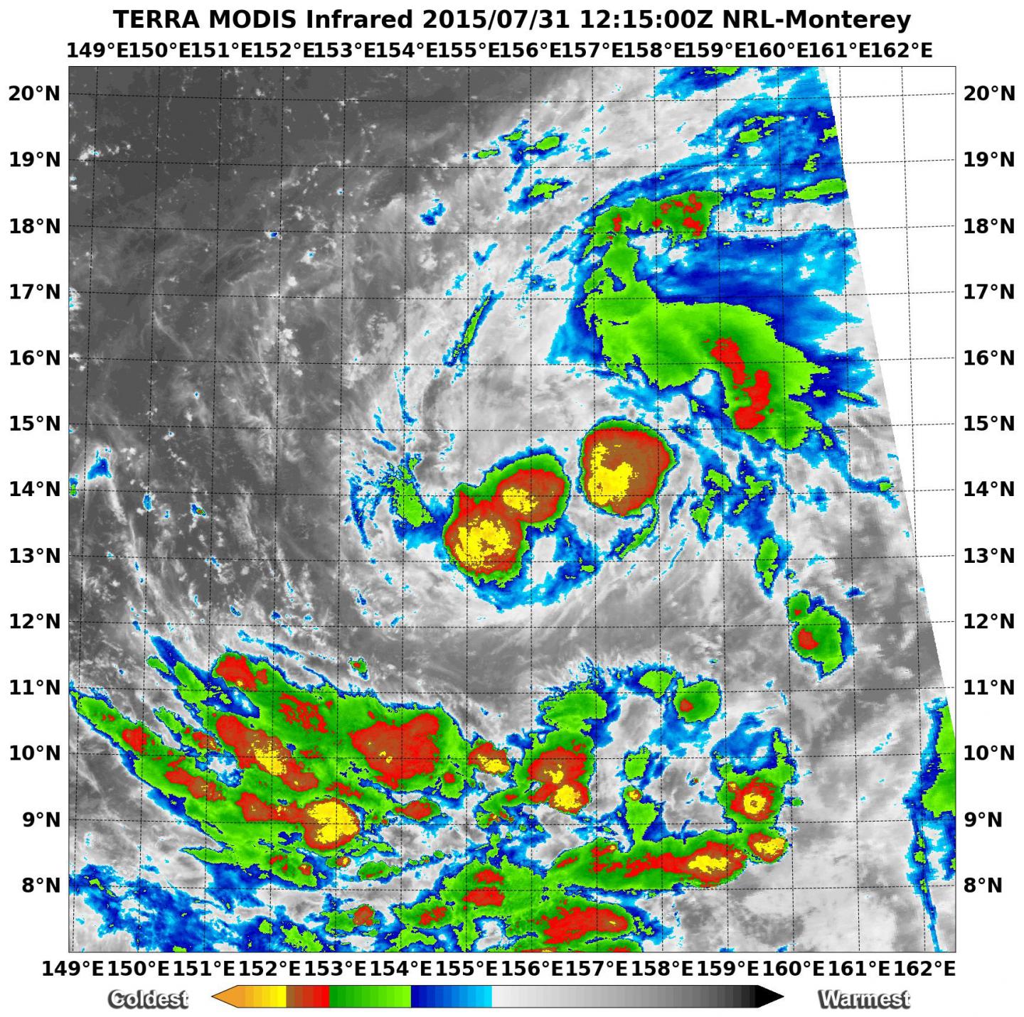 NASA Sees Tropical Storm Soude [IMAGE] | EurekAlert! Science News Releases