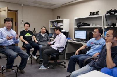 Tony Han and his Research Team [IMAGE] | EurekAlert! Science News Releases