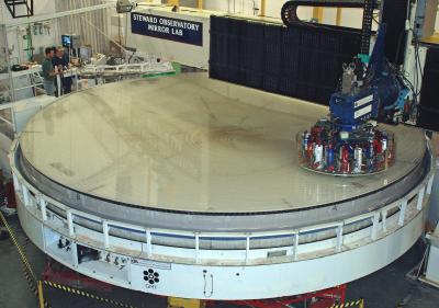 GMT Mirror Undergoing Polishin [IMAGE] | EurekAlert! Science News Releases