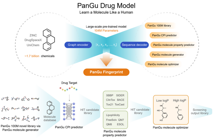 PanGu drug model: Learn a molecule like a hum | EurekAlert!