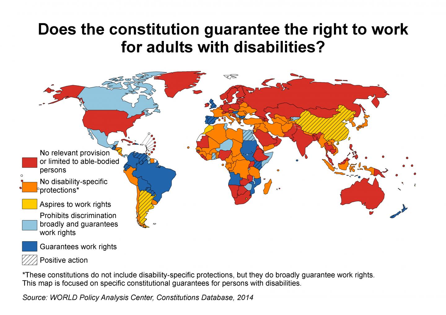 Right to Work Map [IMAGE] | EurekAlert! Science News Releases