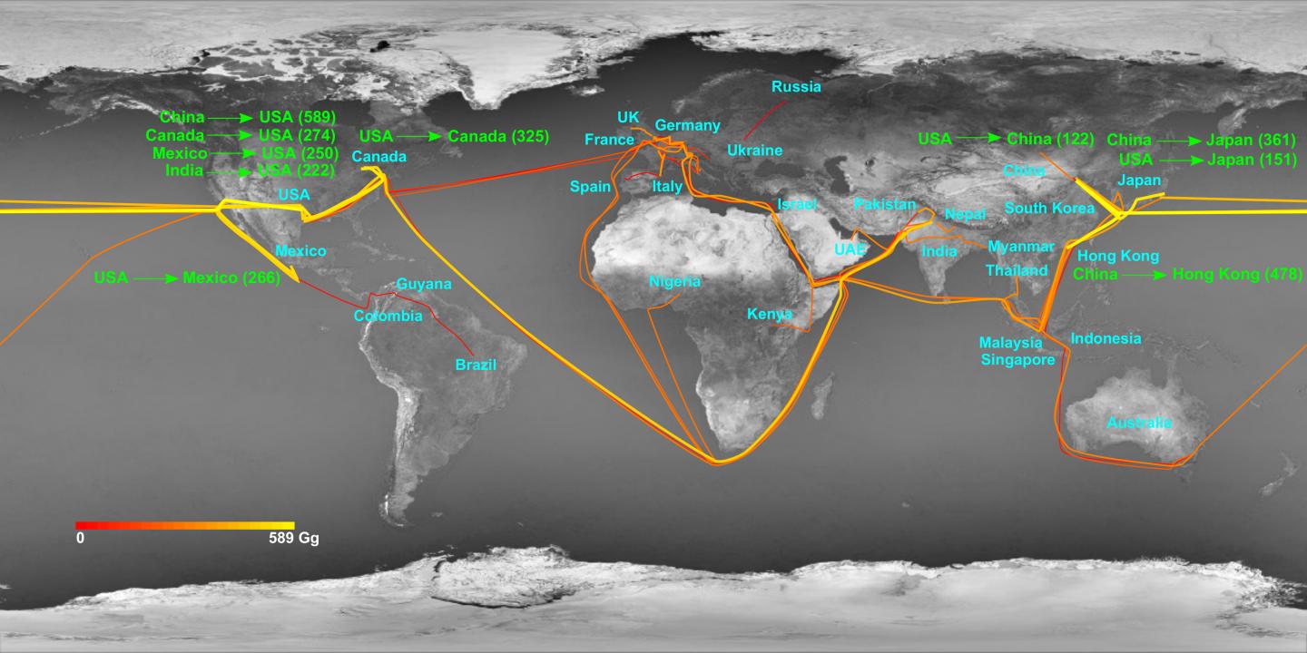 Global nitrogen footprint mapped for first ti | EurekAlert!