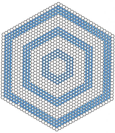 Hexagonal Graphene 'Onion Ring [IMAGE] | EurekAlert! Science News Releases