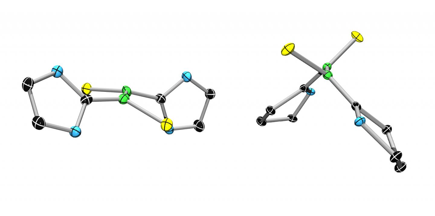 Twisting Double-bonded Molecul [IMAGE] | EurekAlert! Science News Releases