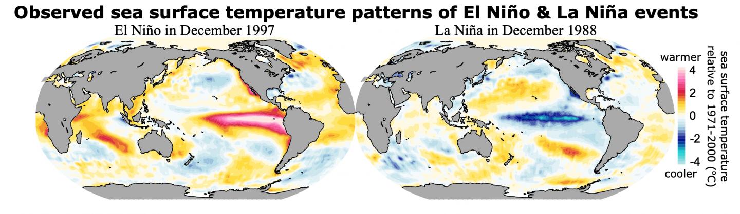Sea Surface Temperatures Durin [IMAGE] | EurekAlert! Science News Releases