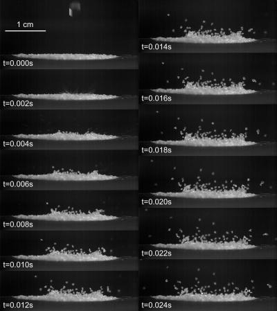 Raindrop Hits Target [IMAGE] | EurekAlert! Science News Releases