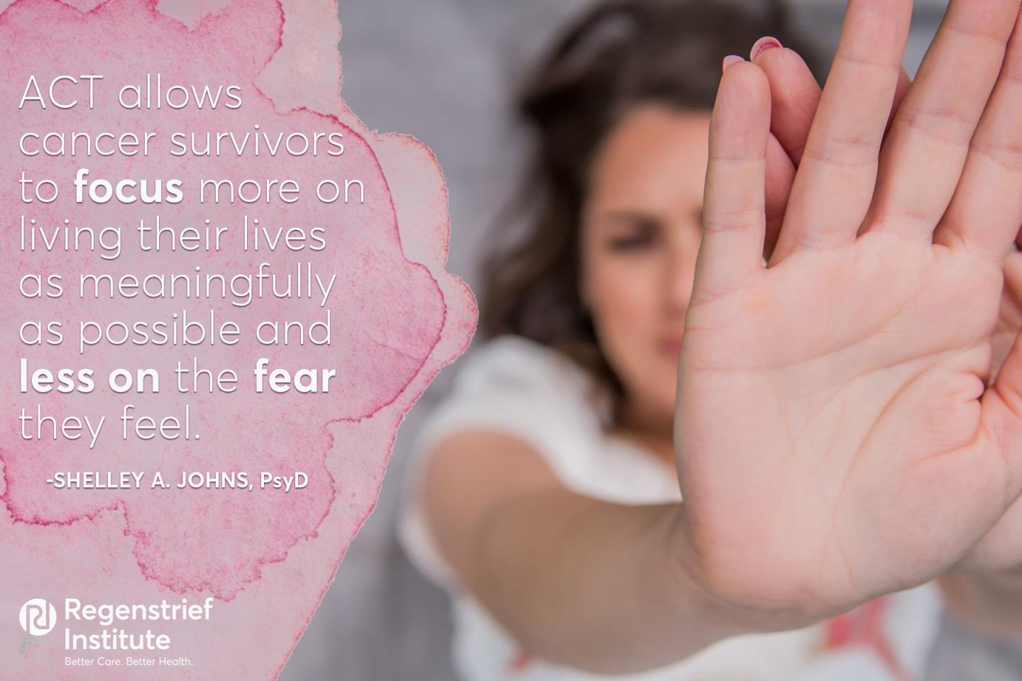 Acceptance and commitment therapy may ease fe | EurekAlert!