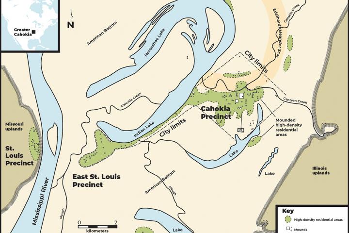 Cahokia Map [IMAGE] | EurekAlert! Science News Releases