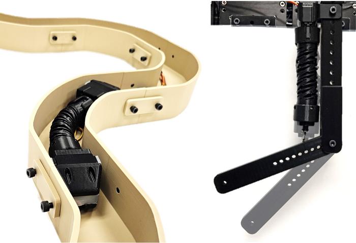 Crawling Robot And Artificial [image] Eurekalert Science News Releases