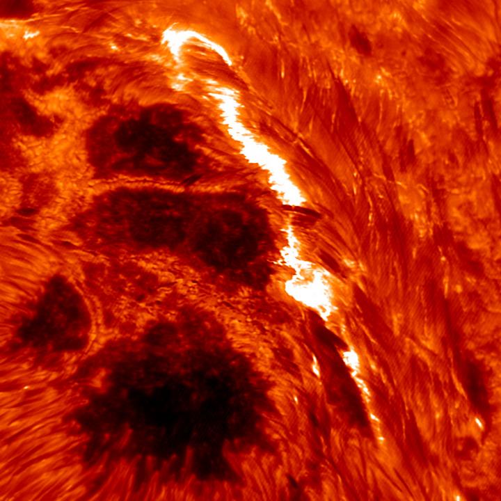 Igniting a solar flare in the corona with low | EurekAlert!