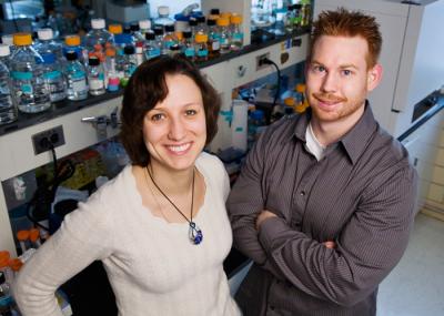 Maria Spies and Robert Pugh, U [IMAGE] | EurekAlert! Science News Releases