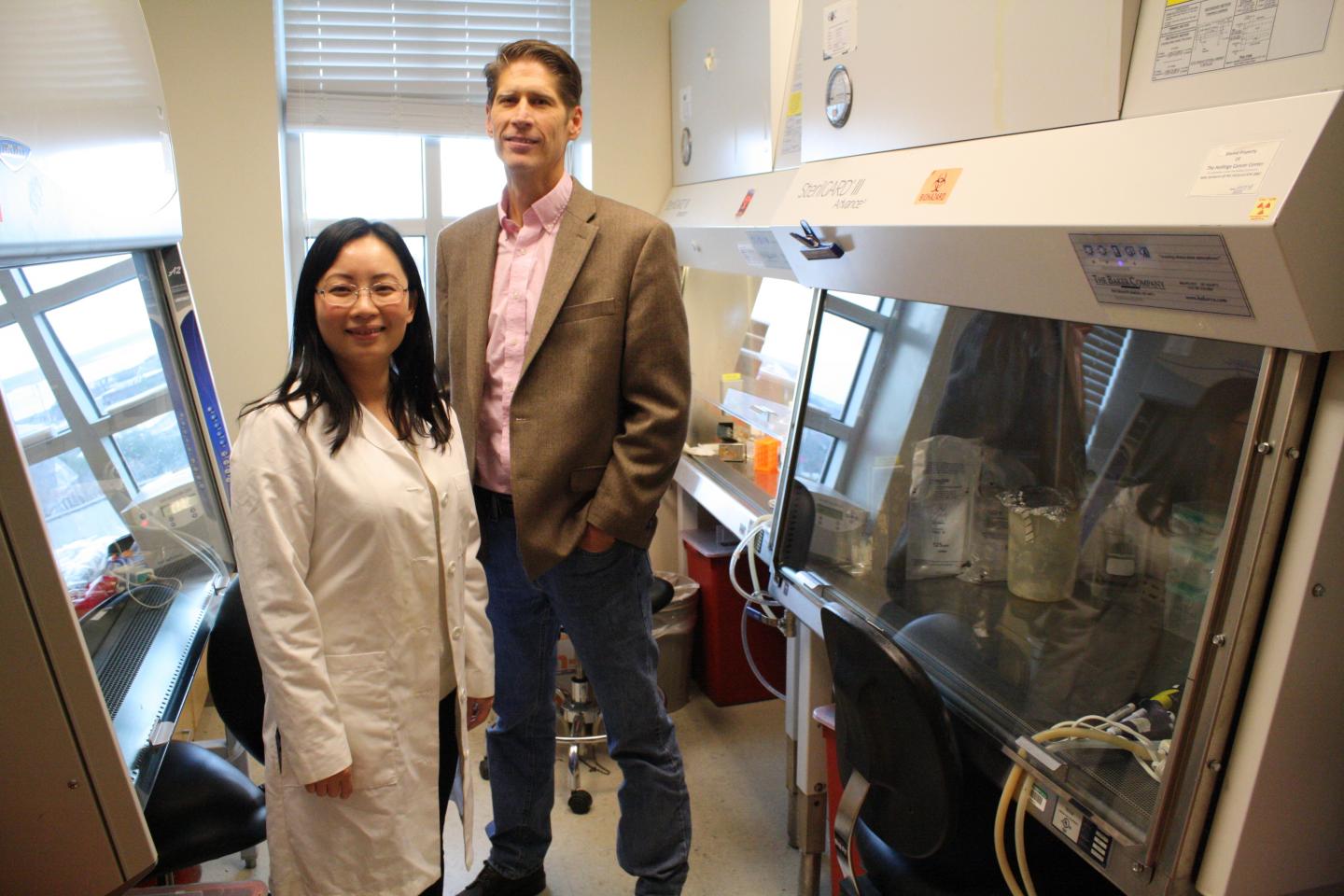 Dr. Yiwen Bu and Dr. J. Alan D [IMAGE] | EurekAlert! Science News Releases