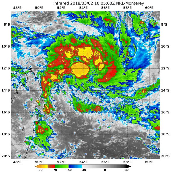 An 'insider's look' at Tropical Cyclone 11S f | EurekAlert!