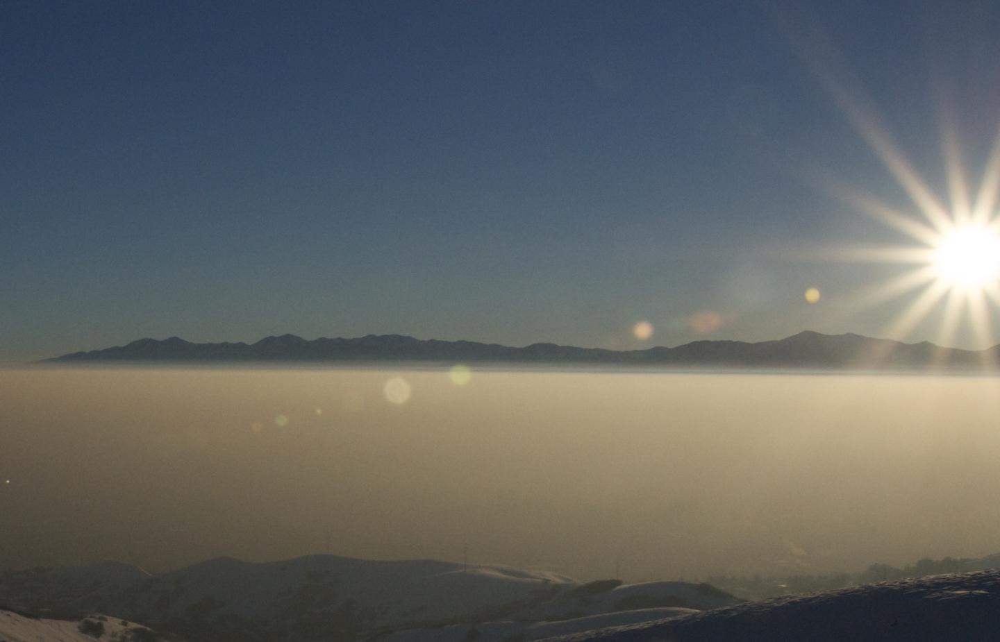 Inversion over Salt Lake City [IMAGE] | EurekAlert! Science News Releases