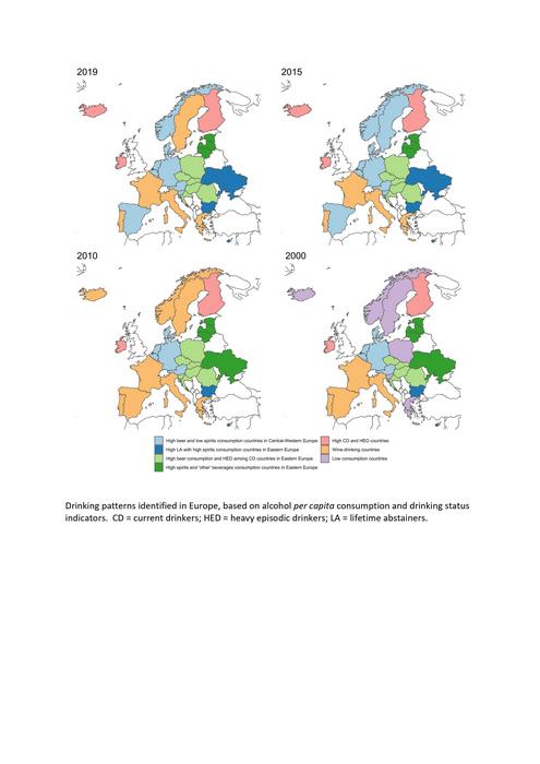 Drinking patterns identified i [IMAGE] | EurekAlert! Science News Releases