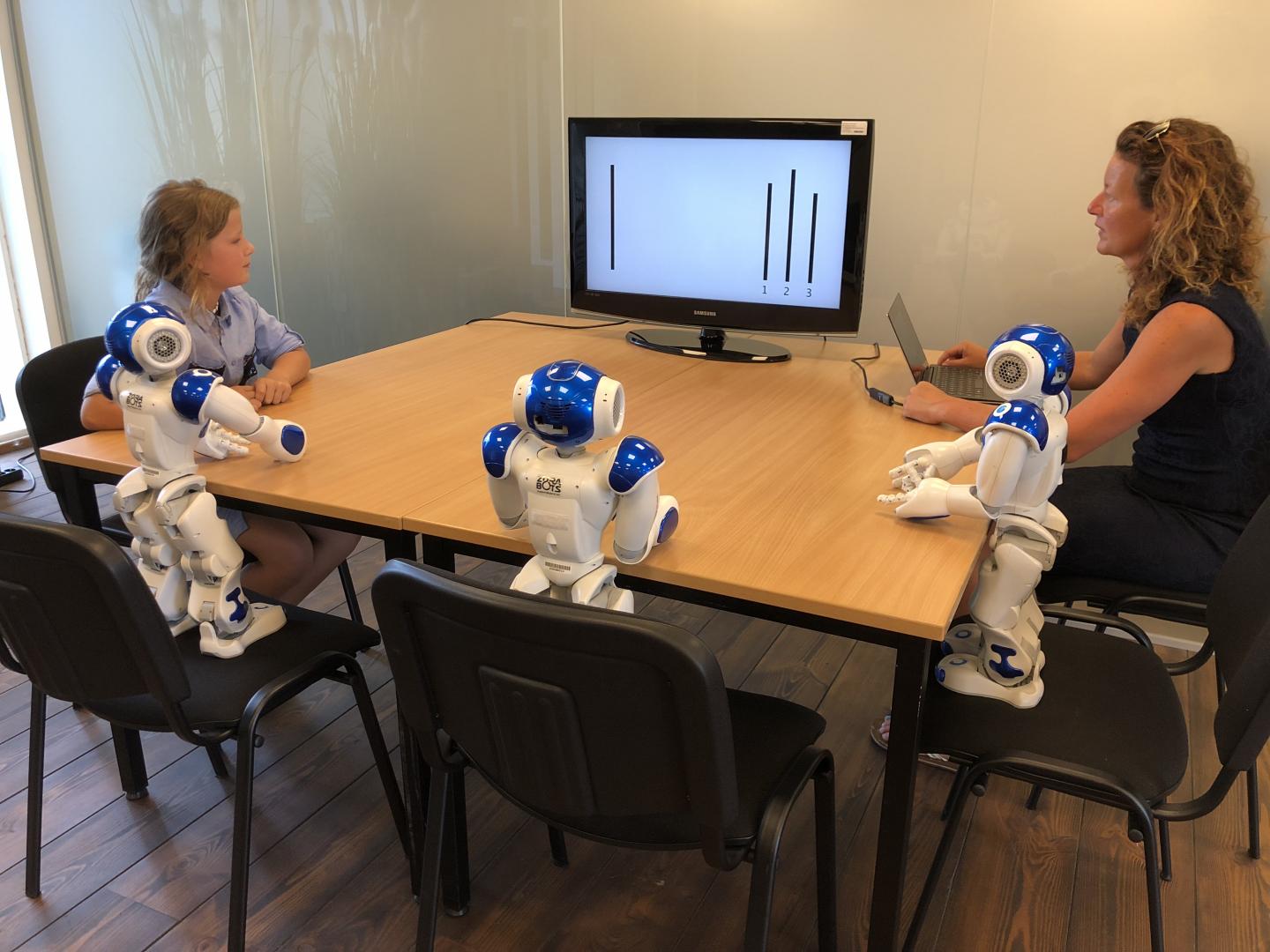Children put on by robots | EurekAlert!