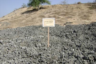 Dry Sludge Produced From Gaza [IMAGE] | EurekAlert! Science News Releases
