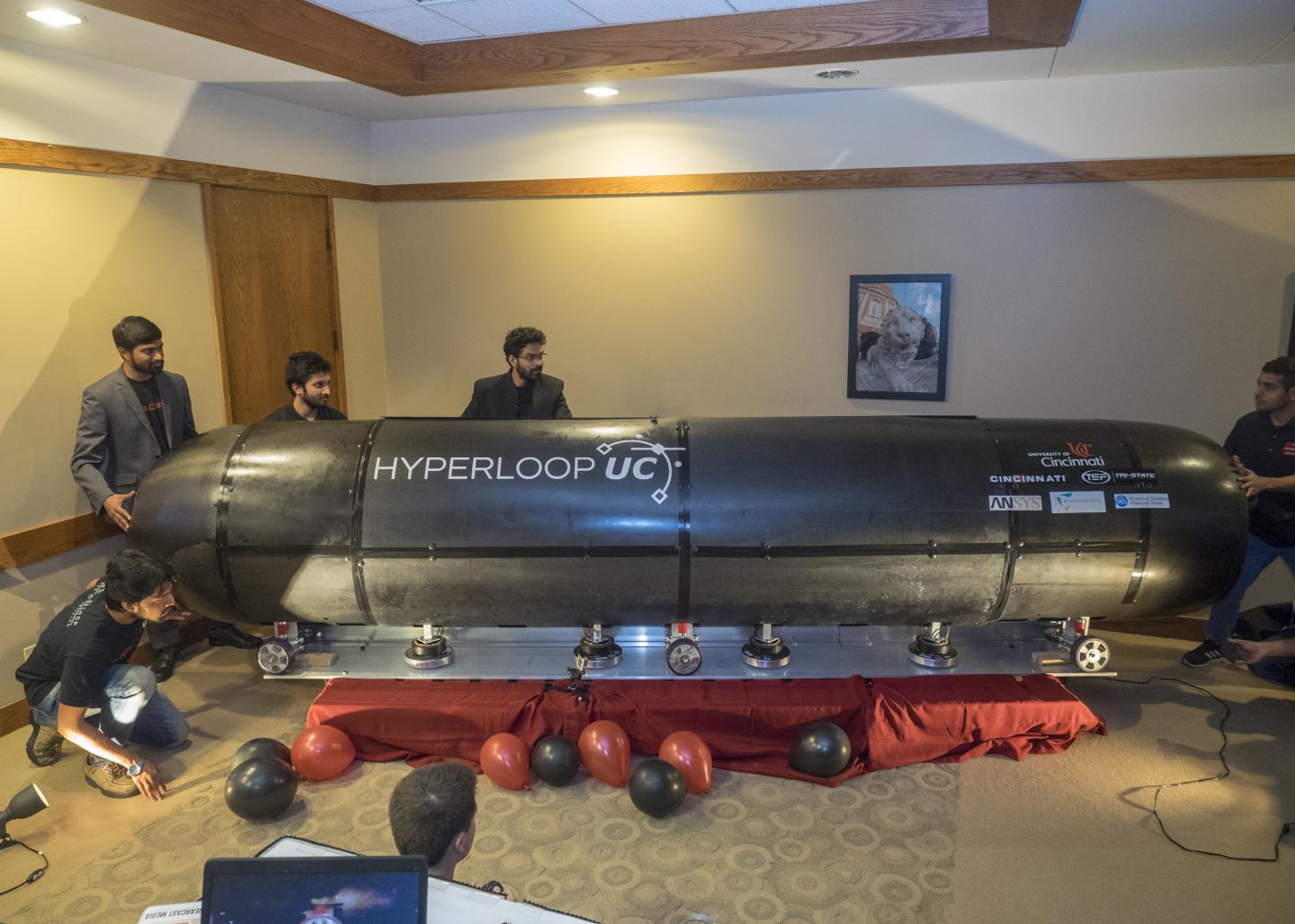 Hyperloop UC Team with Prototy [IMAGE] | EurekAlert! Science News Releases