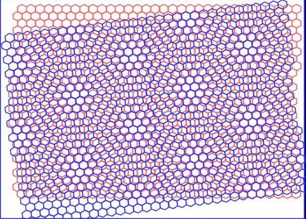 Schematics of a Moiré Pattern [IMAGE] | EurekAlert! Science News Releases