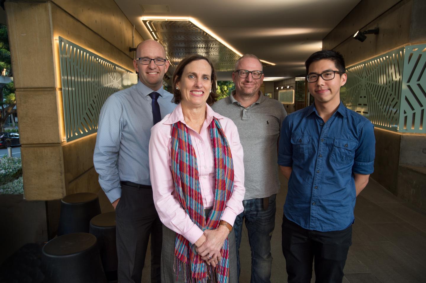 QUT Professors Ben White, Lind [IMAGE] | EurekAlert! Science News Releases