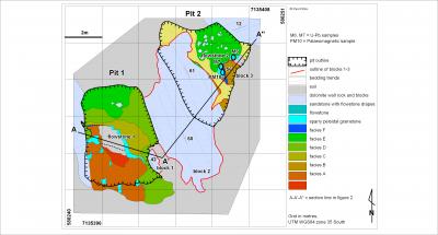 Australopithecus Sediba Map