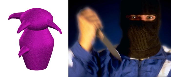 Greeble paired with a negative [IMAGE] | EurekAlert! Science News Releases