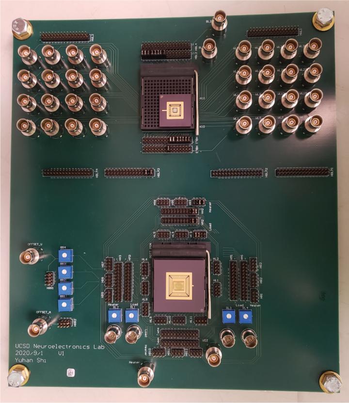 PCB of hardware neural network [IMAGE] | EurekAlert! Science News Releases